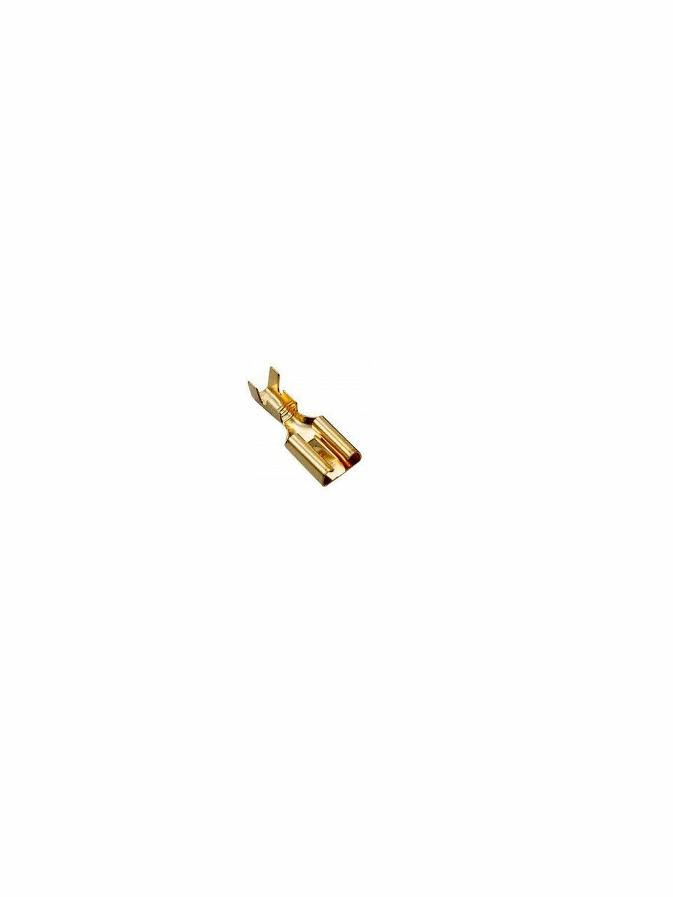 Наконечник DJ622-D6.3B (1/02497-03) плоский 6мм на провод 1.0-1.5мм2 (10шт)