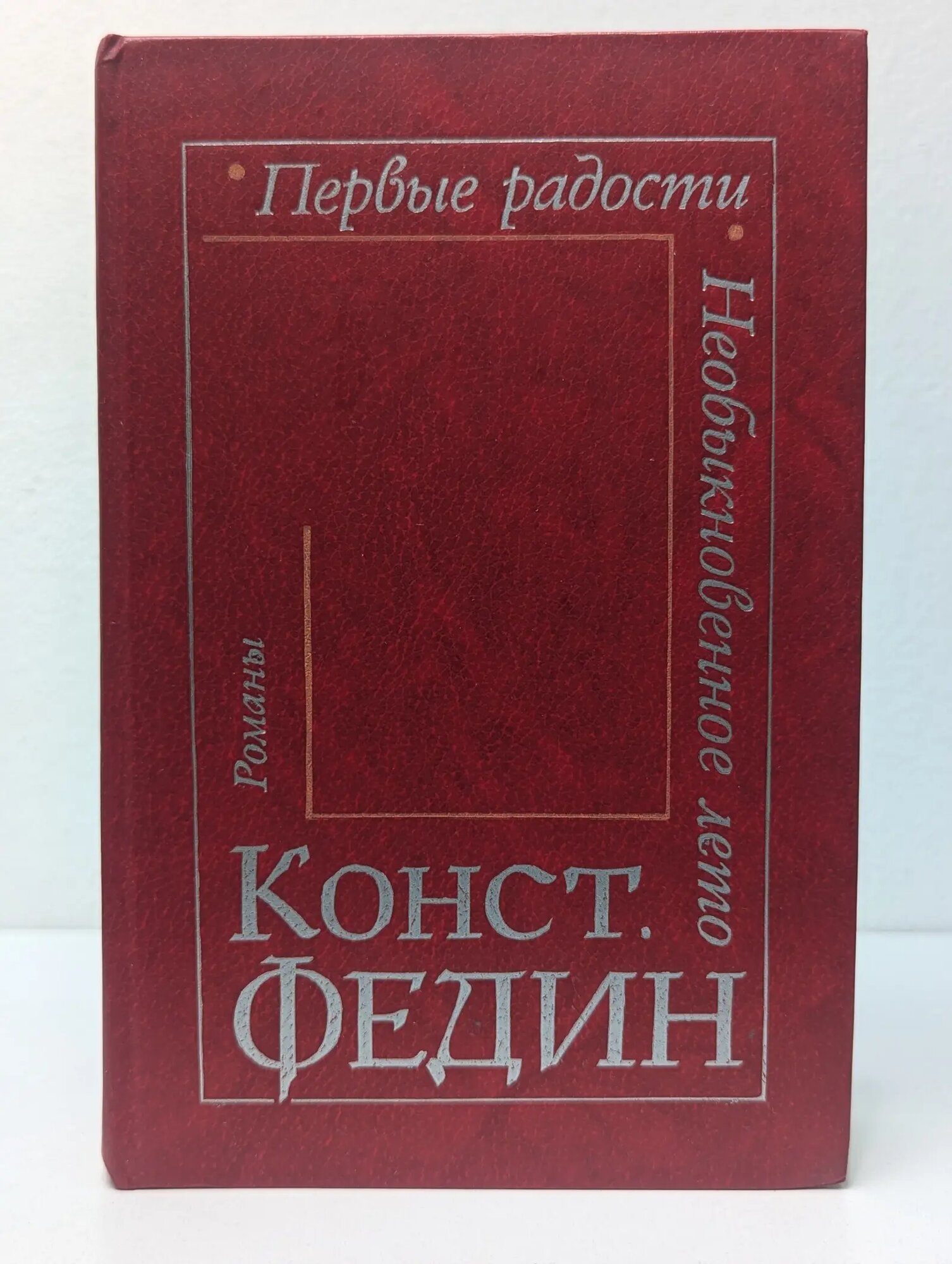 Первые радости. Необыкновенное лето Федин Константин Александрович 1982