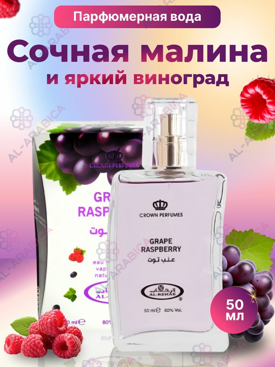 Парфюмерная вода Grape Raspberry малина виноград