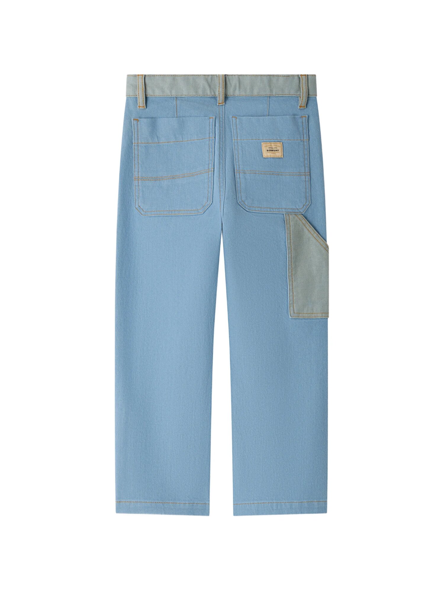 Джинсы Bonpoint Panelled Gael jeans, размер 6 лет, синий — фото 1