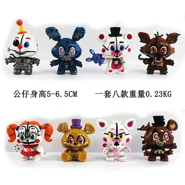 Фигурки FNAF 8 шт.