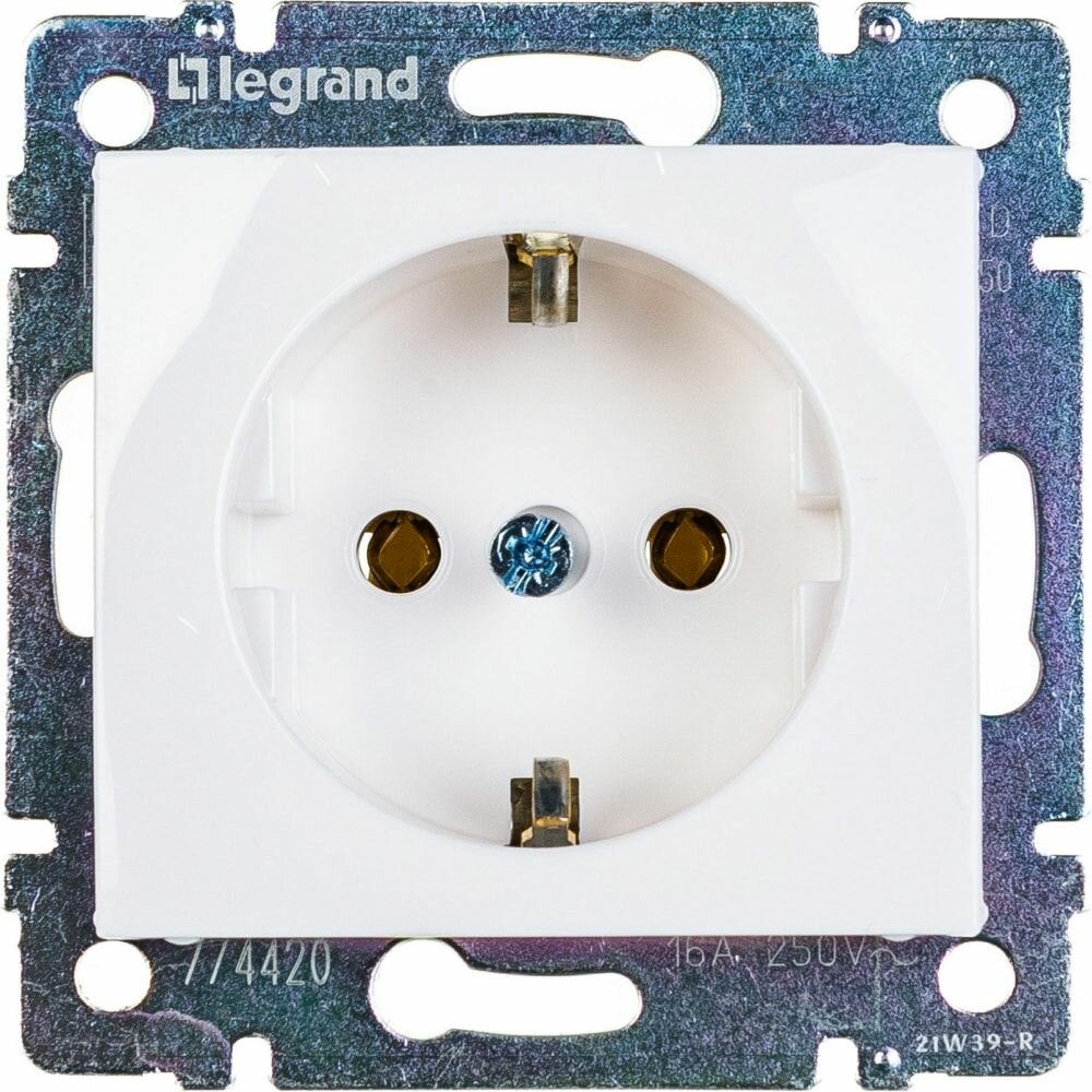 Legrand Valena Бел Розетка 1-ая с/з*774420 694280