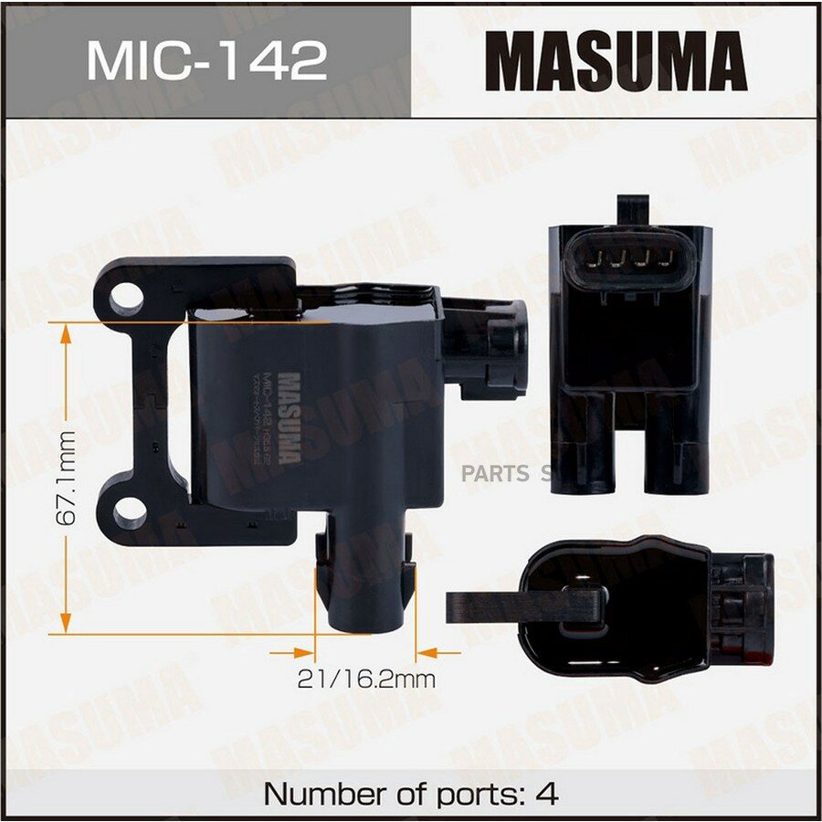 Катушка зажигания MASUMA MIC-142 | цена за 1 шт