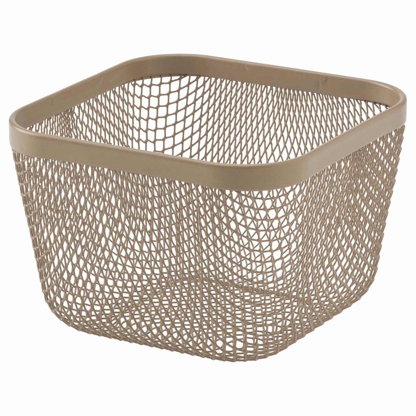 Контейнер пищевой IKEA IKEA 365+, светлый серо-коричневый, 14x14x10 см 705.996.46