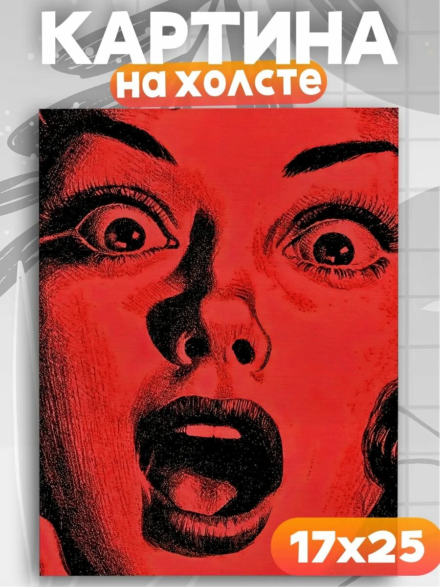 Картина на стену интерьерные в туалет, на подрамнике, 1шт, 25х17 размер.