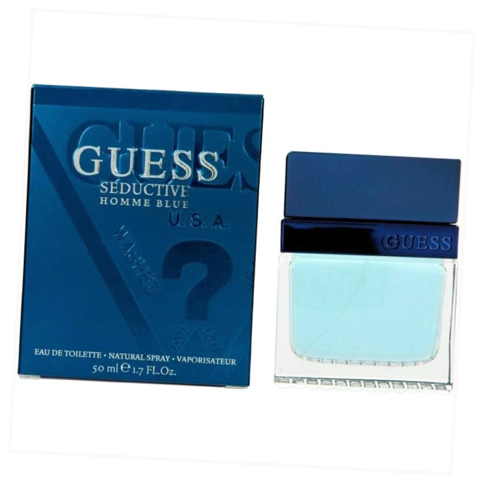 Туалетная вода Guess Seductive Homme Blue мужская 50 мл / духи Гесс Седактив Хом Блю