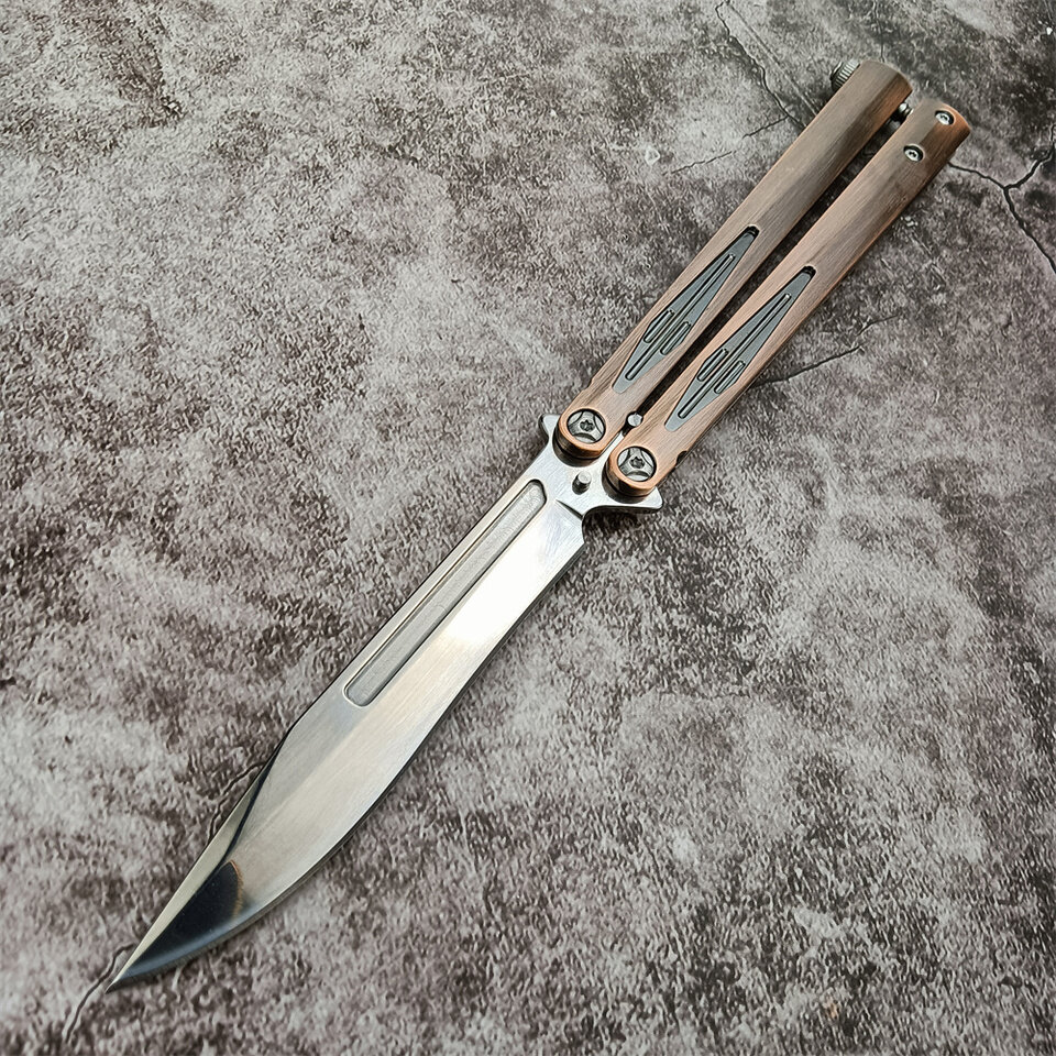 Ножи Benchmade Guro EDC Balisong, тактические ножи-бабочки, тренажеры для отработки флиппинга, складные ножи, боевой многофункциональный инструмент.