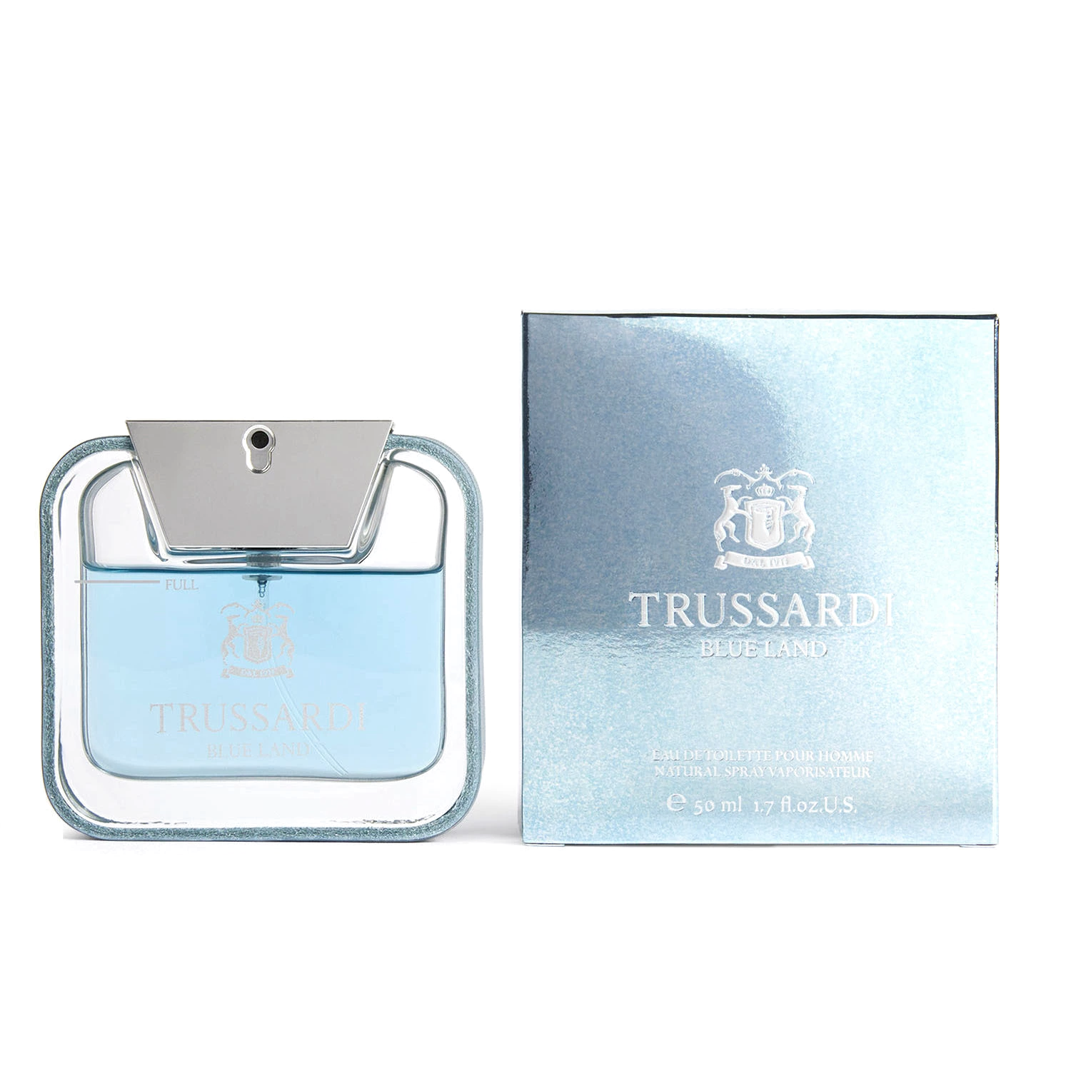 Trussardi Blue Land 50 мл - мужской парфюм / Труссарди Блю Ленд туалетная вода