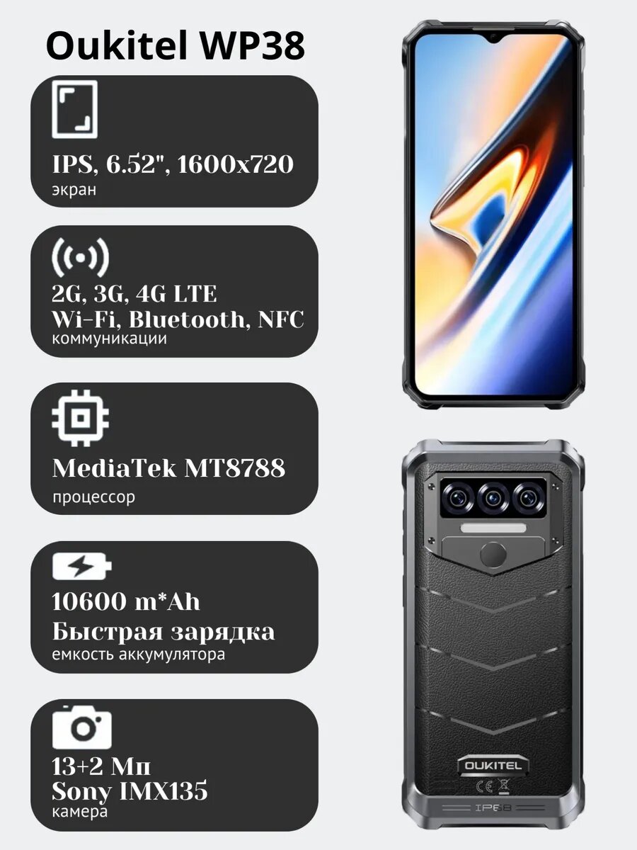 WP38 6/256GB Ростест