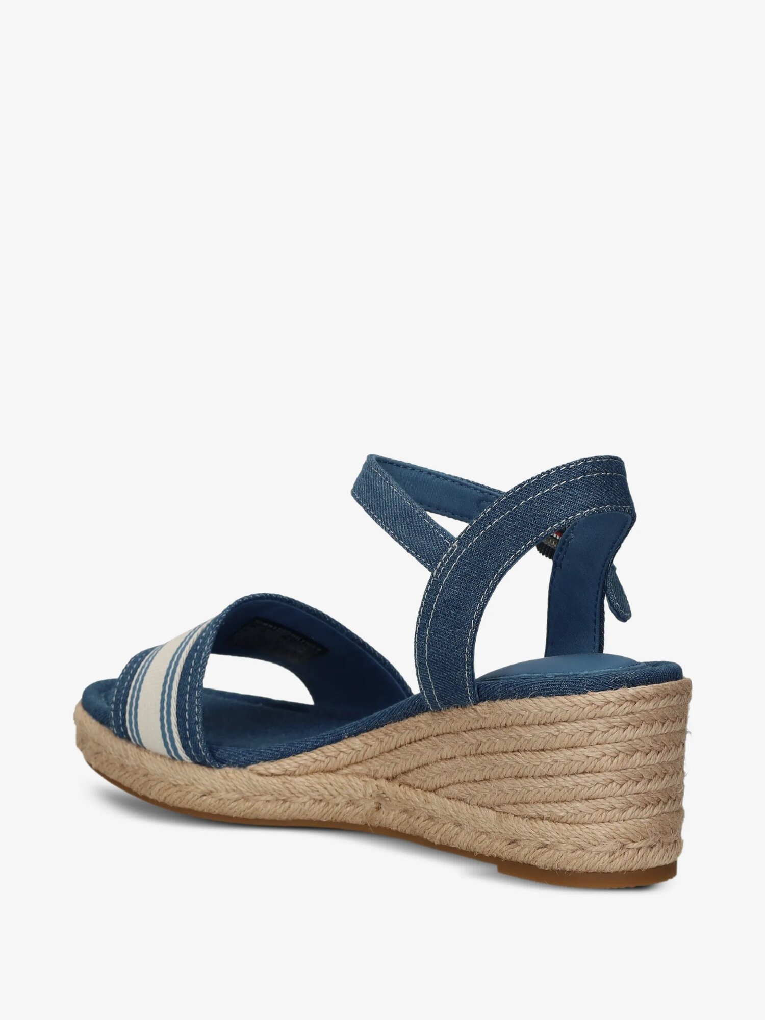 Эспадрильи TOMMY HILFIGER Logo-tape wedge espadrilles, размер 39 EU — фото 1