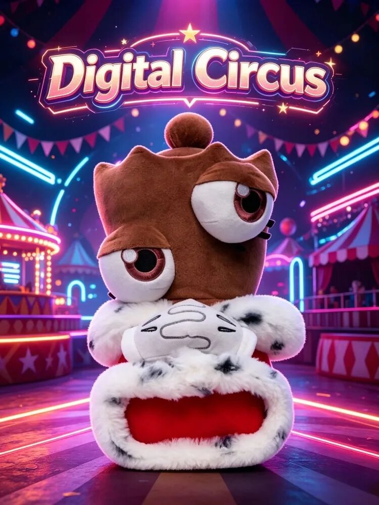 Мягкая игрушка Удивительный цифровой цирк (Caine) / The Amazing Digital Circus