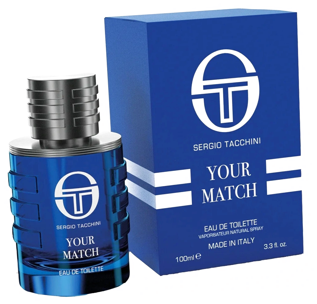 Your Match Sergio Tacchini 100 мл мужской аромат / Серджио Тачини Йор Матч