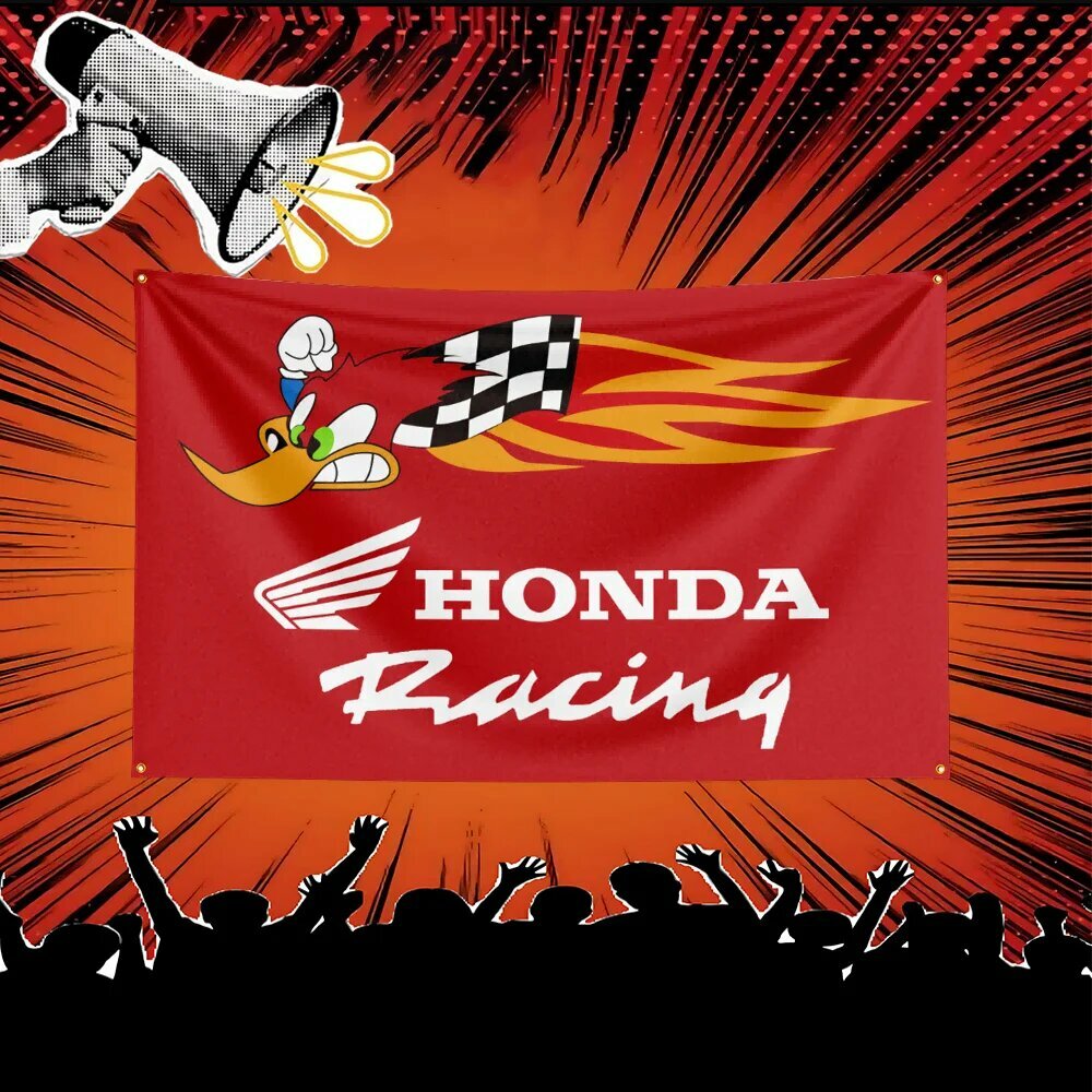 Honda 14 Флаг Полиэстер 60x90 см