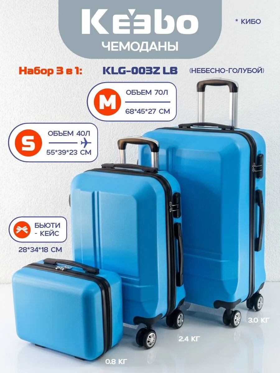 Комплект чемоданов 