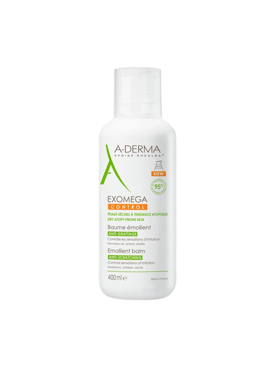 A-Derma Exomega Control Бальзам смягчающий для лица и тела 4