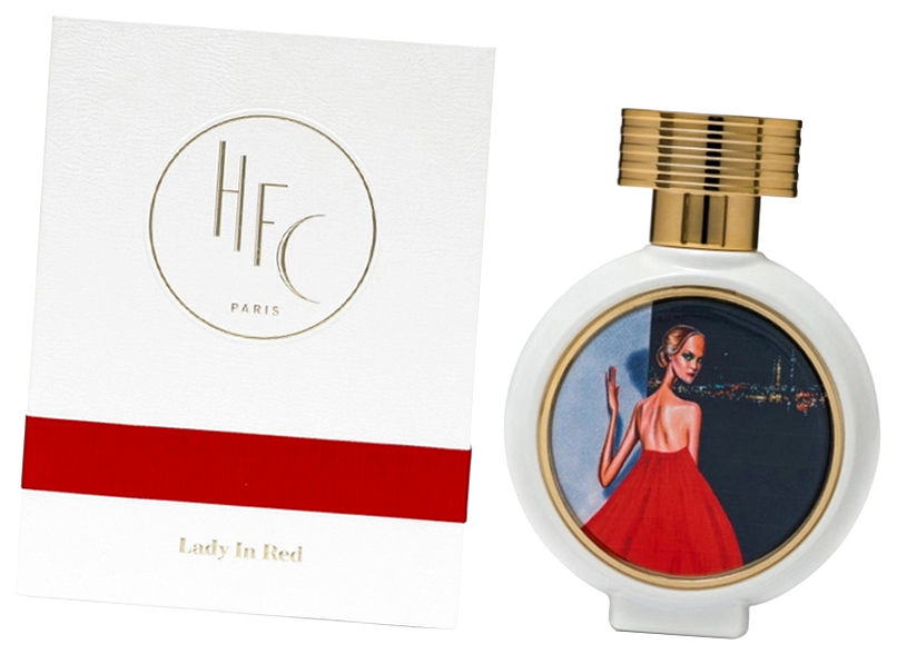 Парфюмерная вода Hfc Lady In Red 75 мл для женщин - Хауте Фрагранс Компани Леди Ин Ред