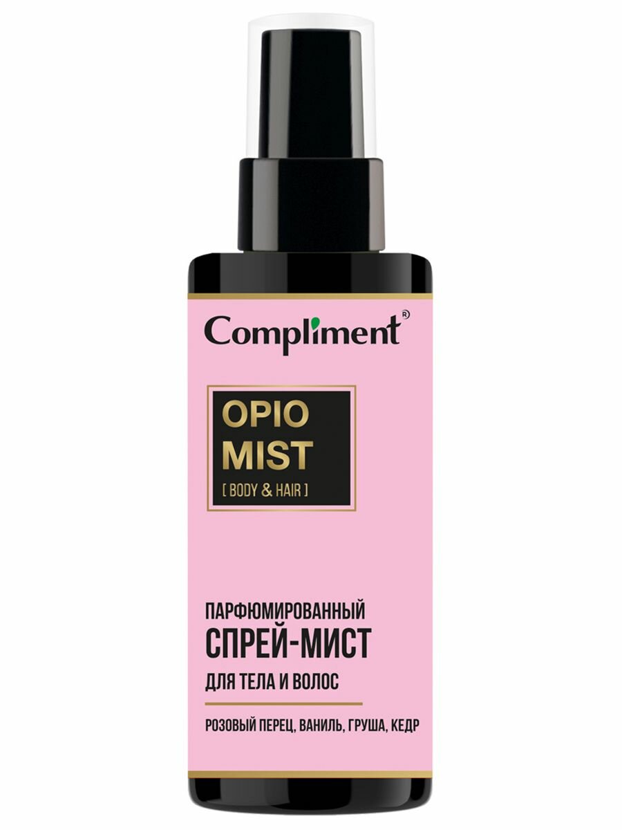 Compliment Спрей-мист парфюмированный для тела и волос OPIO, 110мл