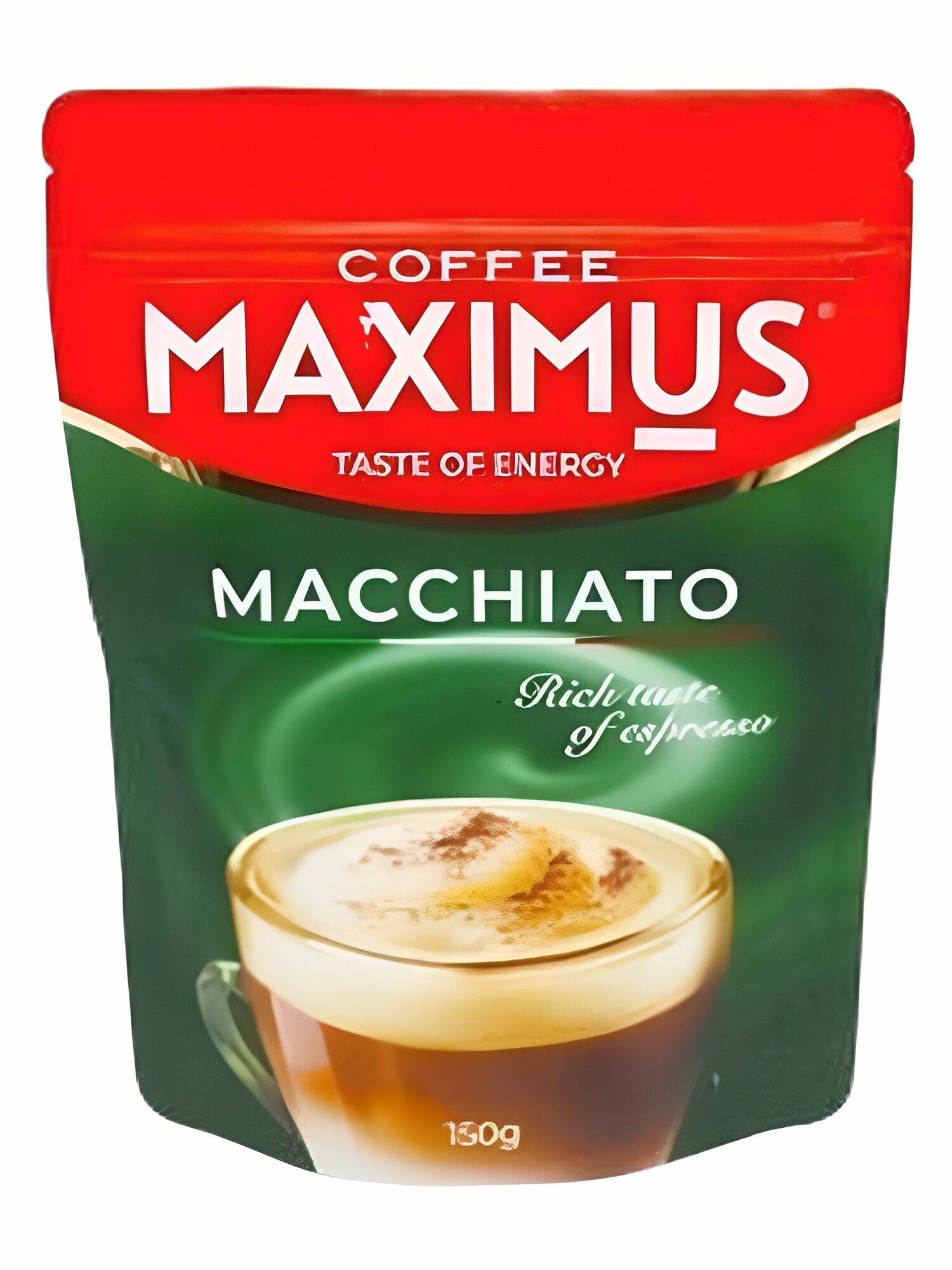 Напиток кофейный растворимый Macchiato ТМ Maximus 150г