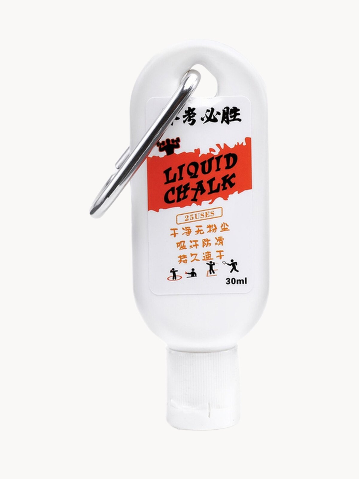 Магнезия жидкая, альпинистская, с карабином, 30 мл. на основе соли магния