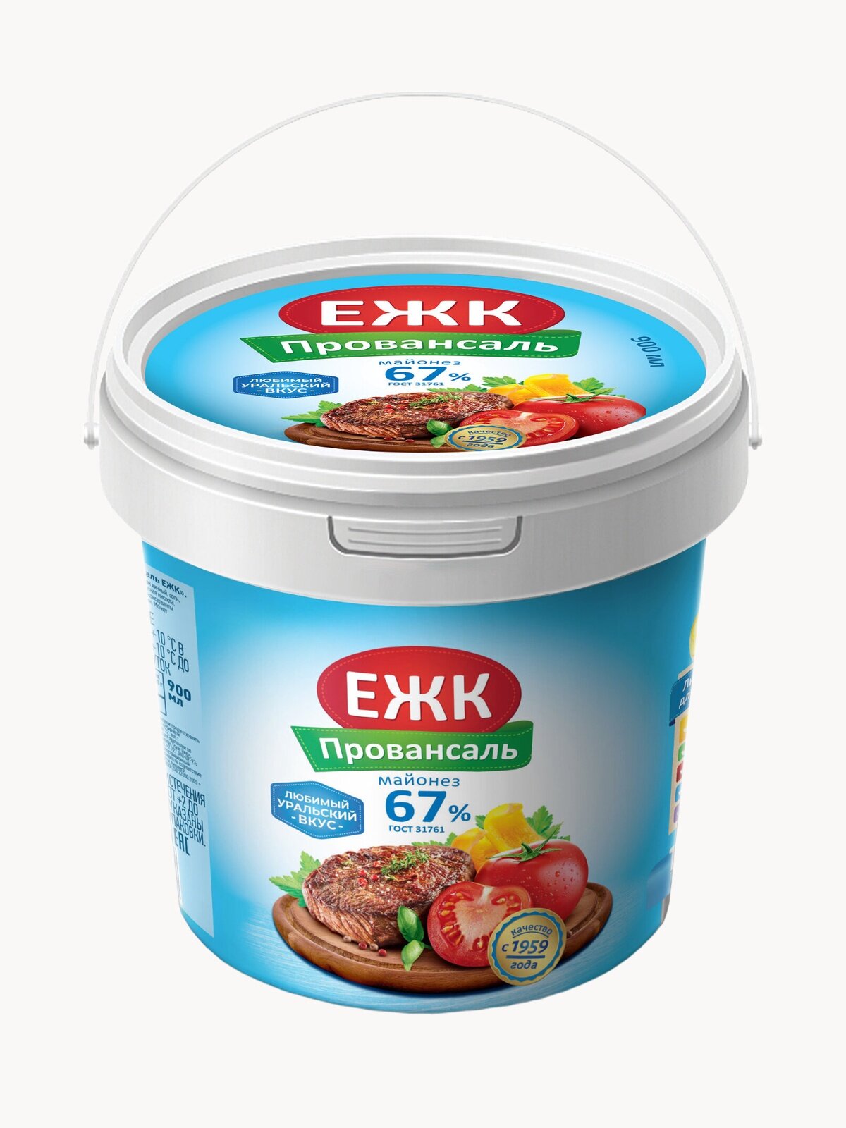 Майонез ЕЖК Провансаль 67% 900мл.