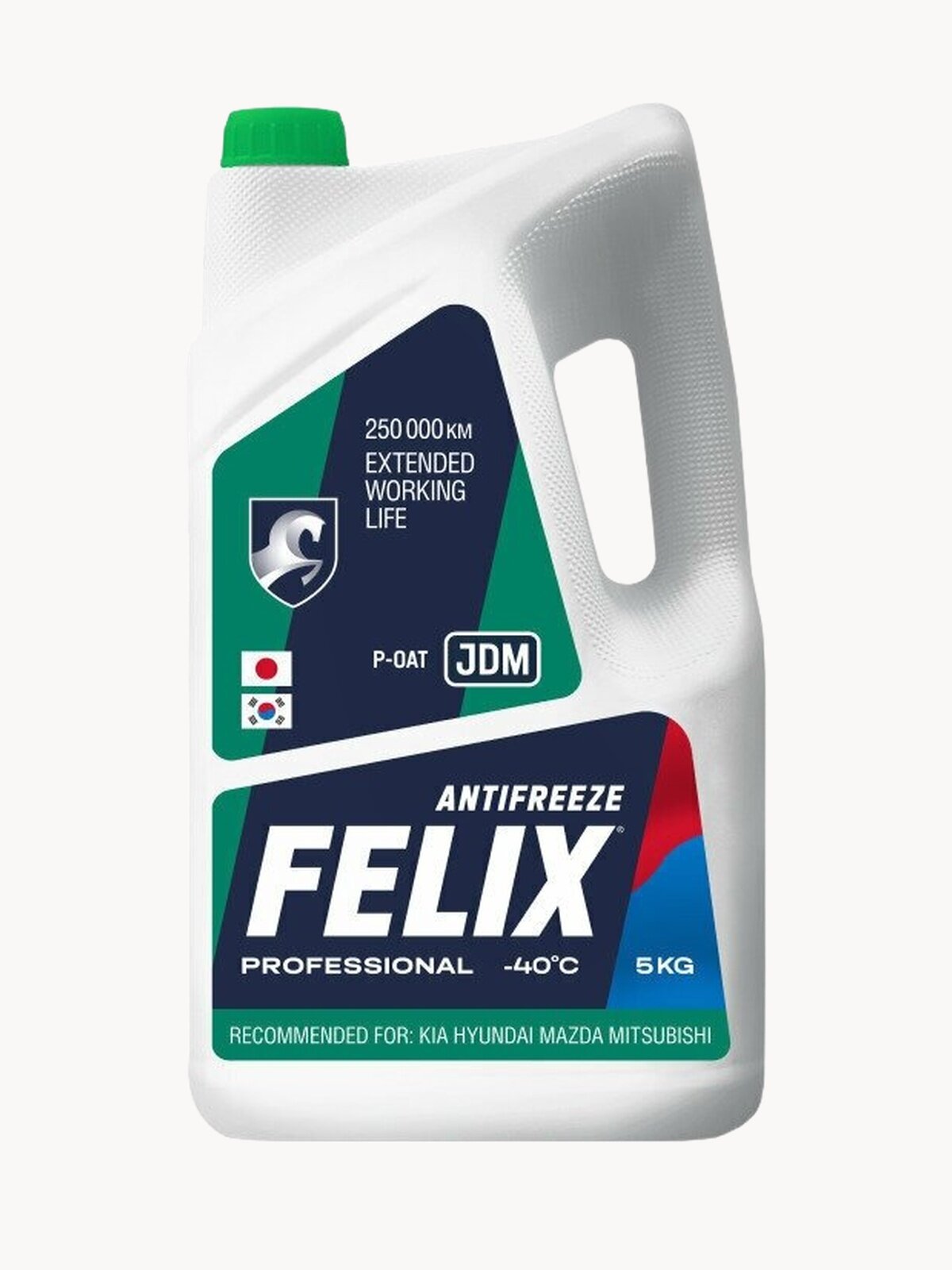 Антифриз FELIX карбоксилатный JDM зеленый 5 кг 430206331
