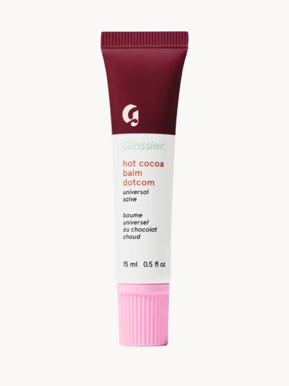 GLOSSIER Limited Balm Dotcom Hot Cocoa Бальзам для губ с ароматом какао
