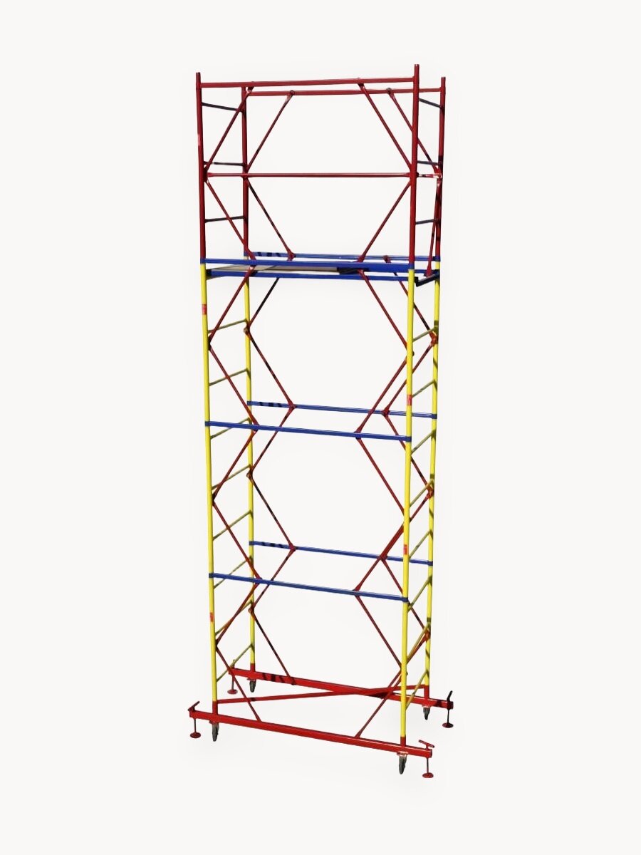Вышка-тура Промышленник ВСП 0.7х1.6, 5.2м модификация 2.0, нагрузка до 250 кг
