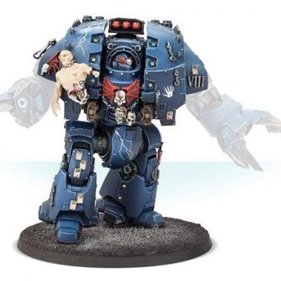 Смола вархаммер 40000 миниатюра Warhammer 40000 Night Lords Leviathan Dreadnought body (Только тело) миниатюры днд Фигурка для настольной игры
