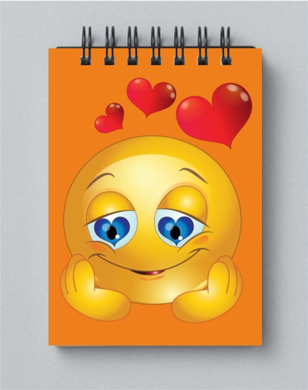 Блокнот эмодзи, emoji №38, А6