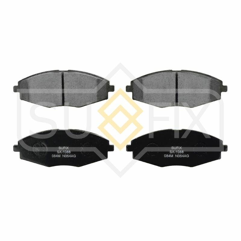 SUFIX Колодки тормозные передние CHEVROLET Lanos/Spark, DAEWOO Lanos 97>/ Matiz 98>/ Nexia, CHERY QQ