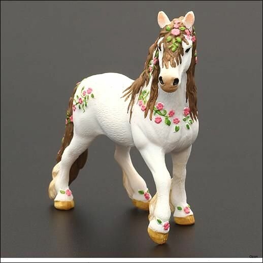 Детские игрушки-симуляторы животных, модели животных Модель лошади, мини-имитация лошади