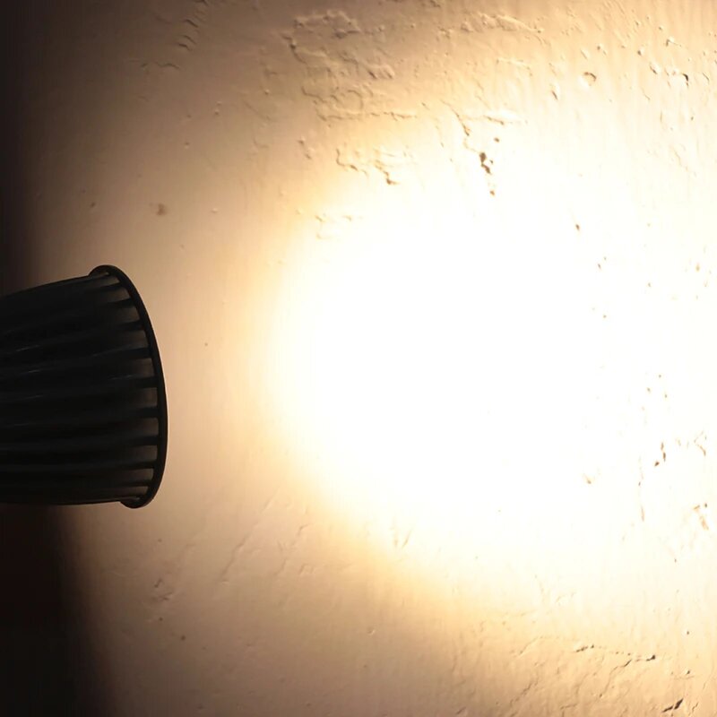 Светодиодный прожектор Lampara Super COB 5 Вт 9 Вт MR16 GU10 12 В 24 В Алюминиевая лампа Точечный светильник Потолочный светильник 12 24 В Энергосберегающая лампа, MR16, 5 Вт, Тёплый белый, 24V