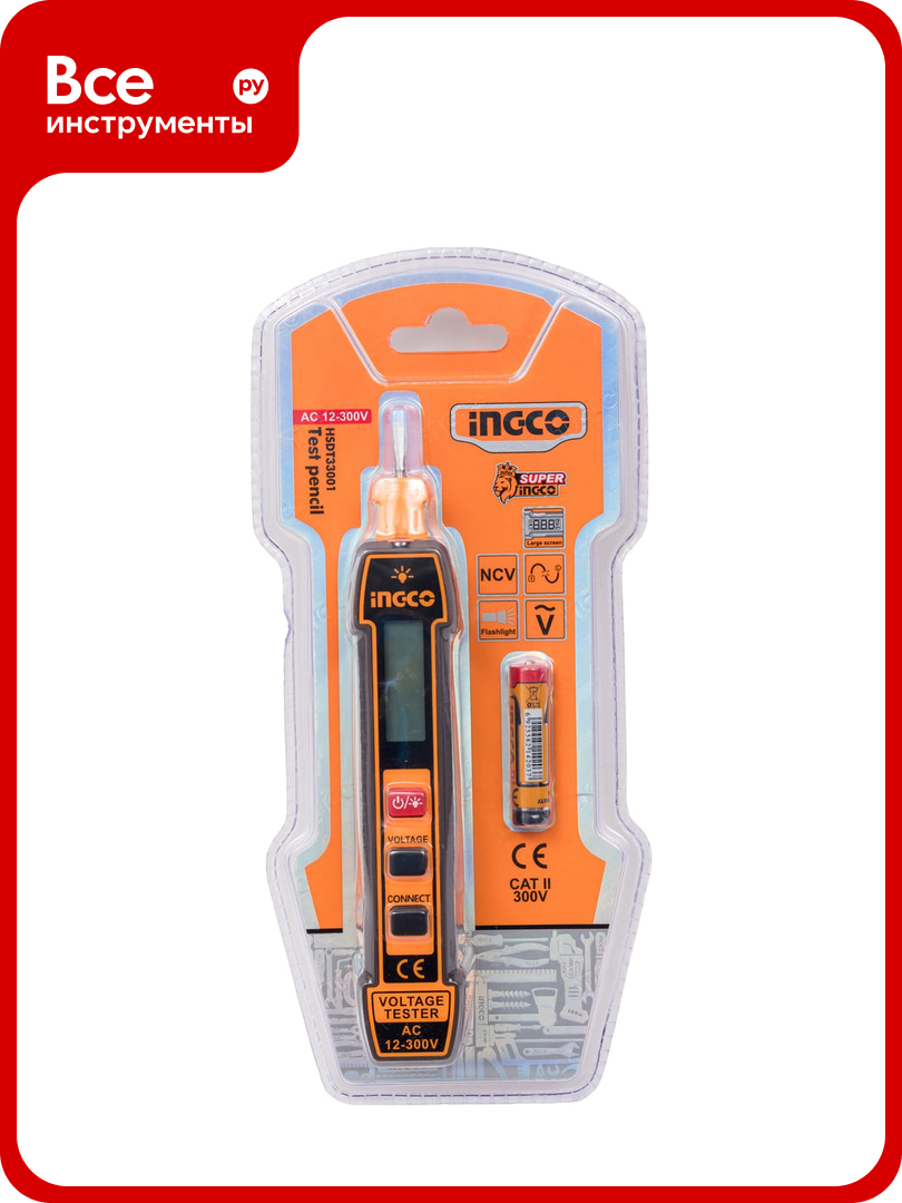 Индикаторная отвертка INGCO SUPER HSDT33001