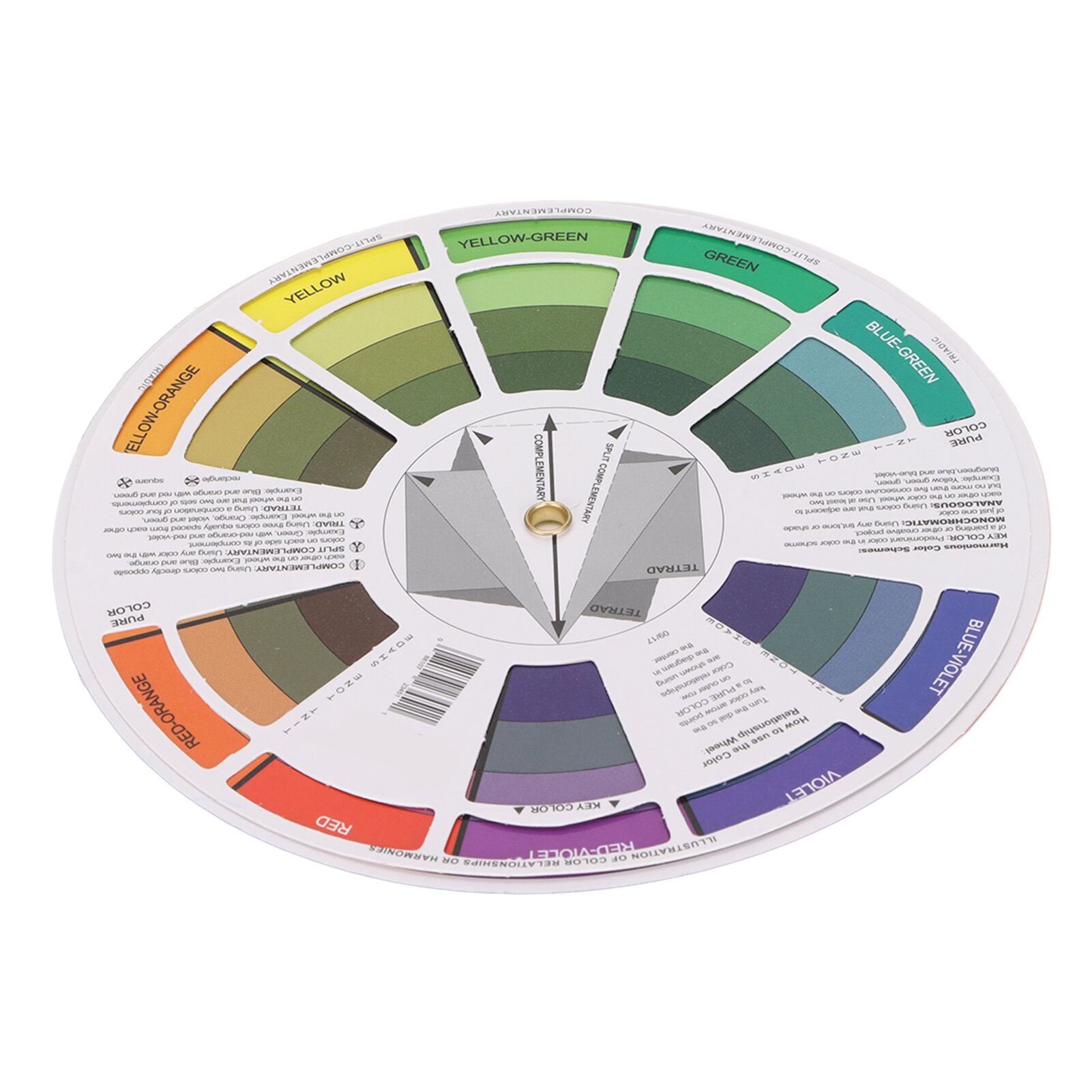 Color Wheel Reversible Blending Effect Simple Operation Fine Workmanship PosterS — фото 1