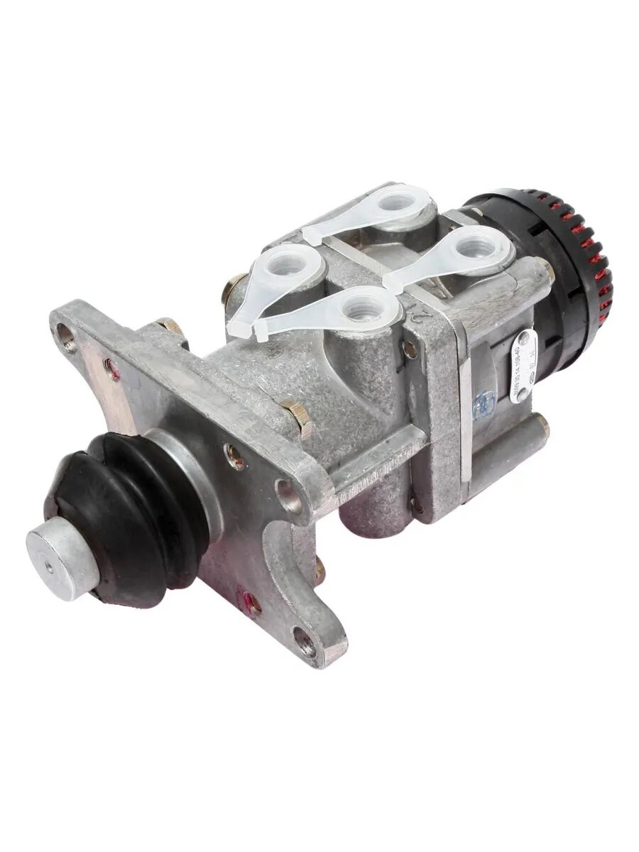 Кран ЗИЛ, КАМАЗ, МАЗ, ГАЗ тормозной 2-х секционный подпедальн