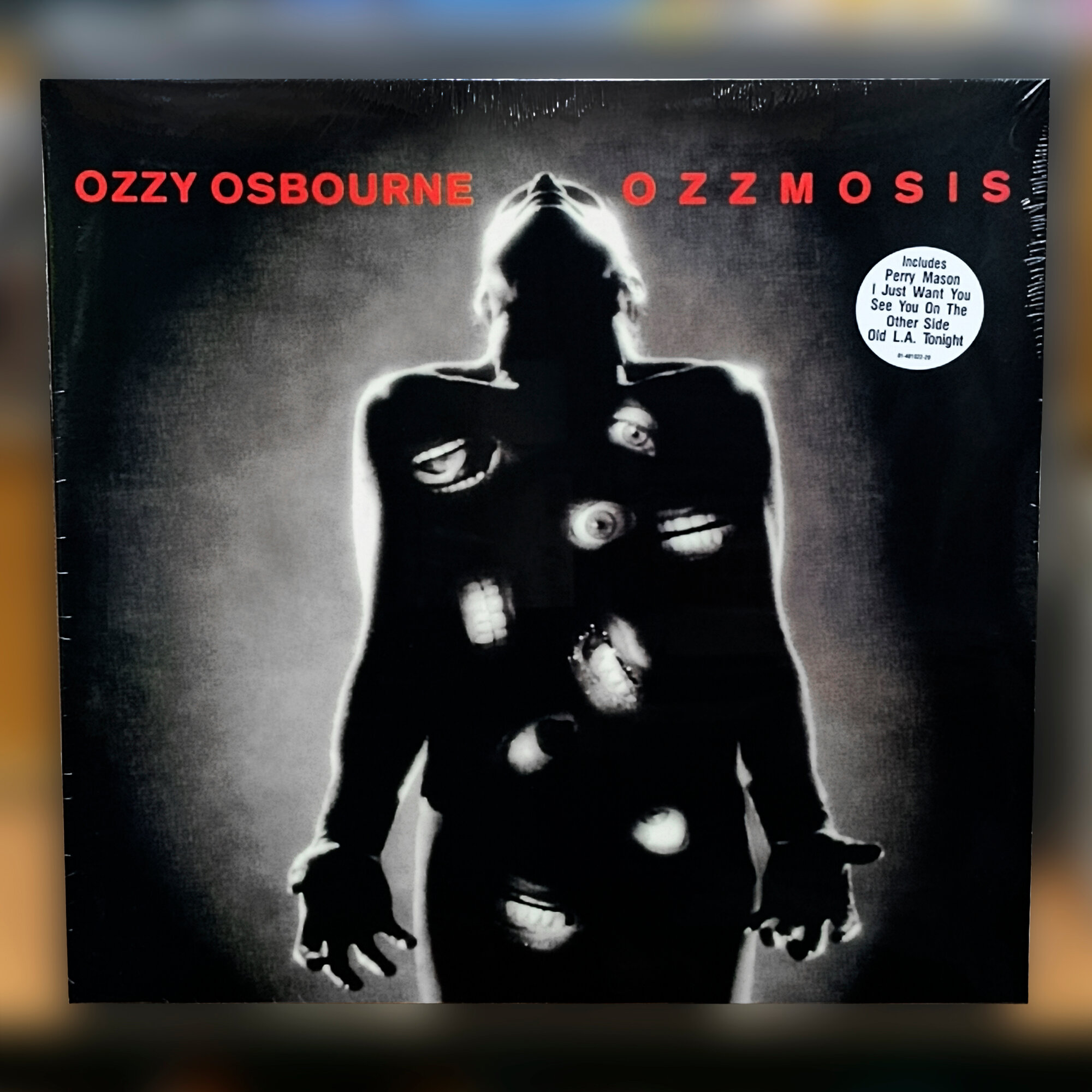 Ozzy Osbourne "Ozzmosis" LP - седьмой альбом Оззи Осборна на виниле с постером