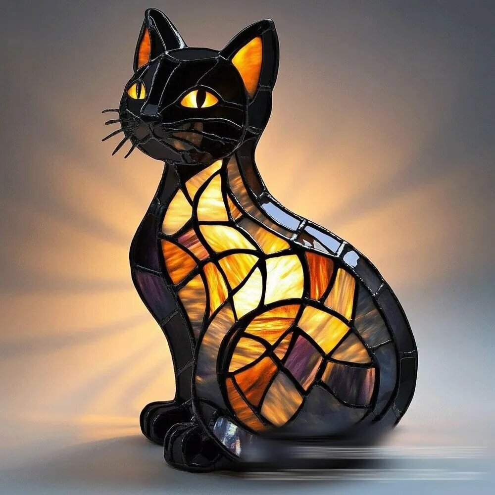 Настольная лампа в виде животного