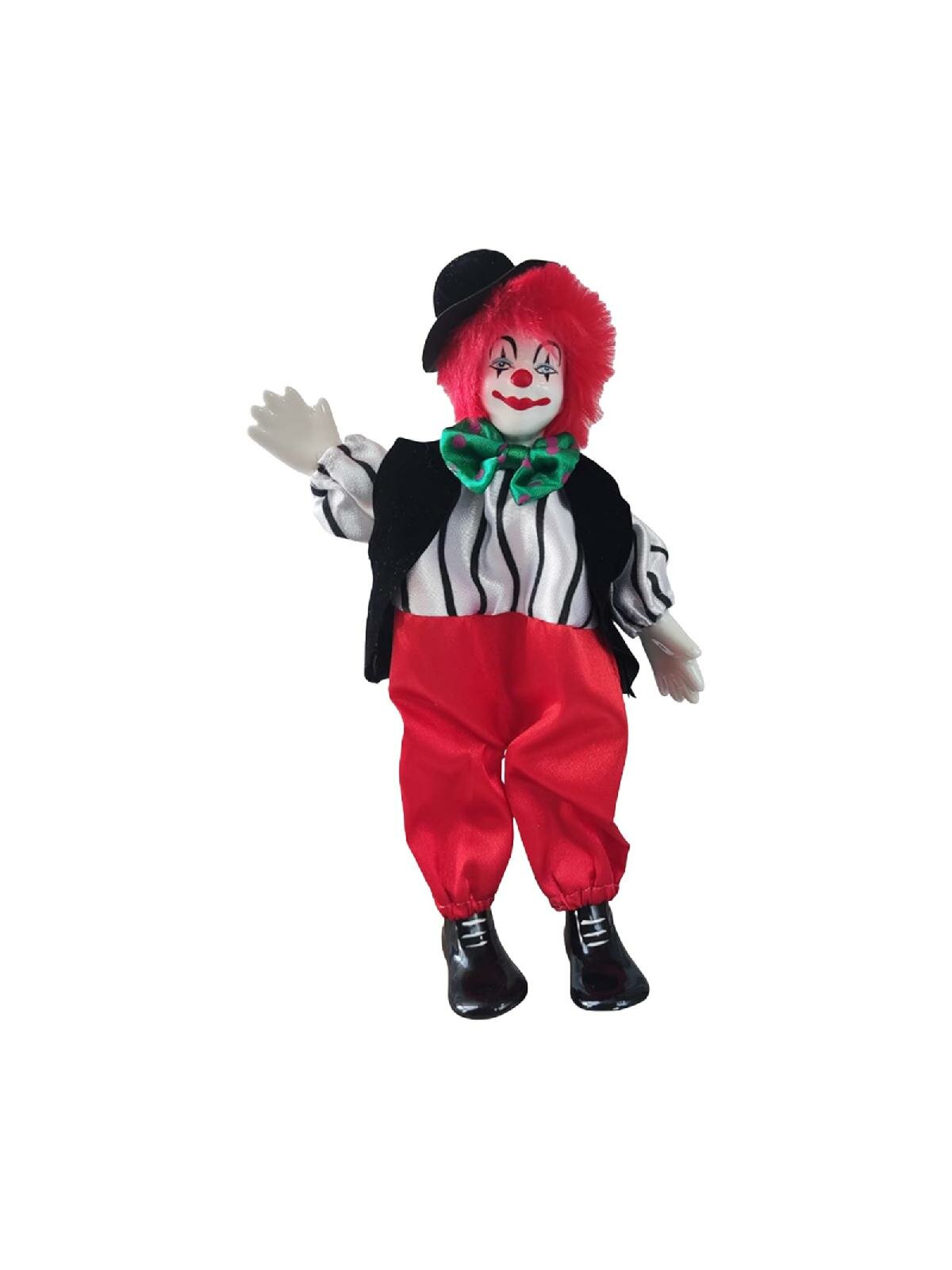8-дюймовая западная керамическая кукла-клоун