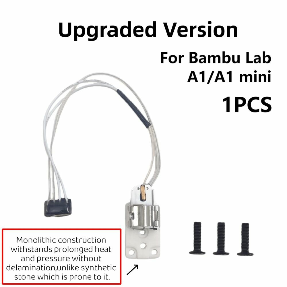 Нагревательный узел для крепления хотэнда Bambu Lab A1/A1mini, аксессуары для Bambu Lab A1 Mini.