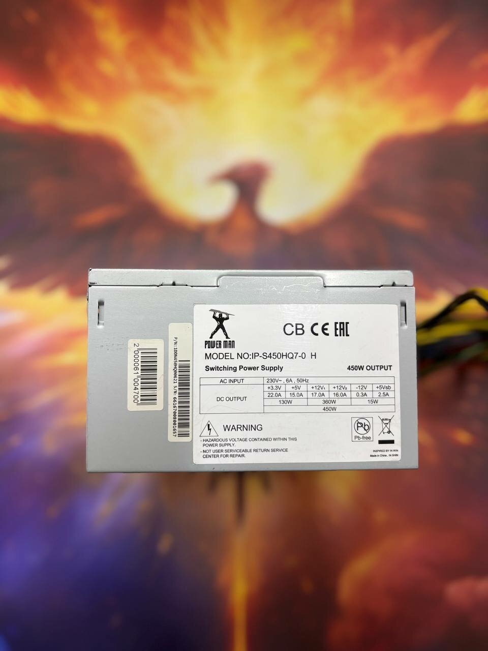 Блок питания 450W POWERMAN IP-S450HQ7-0