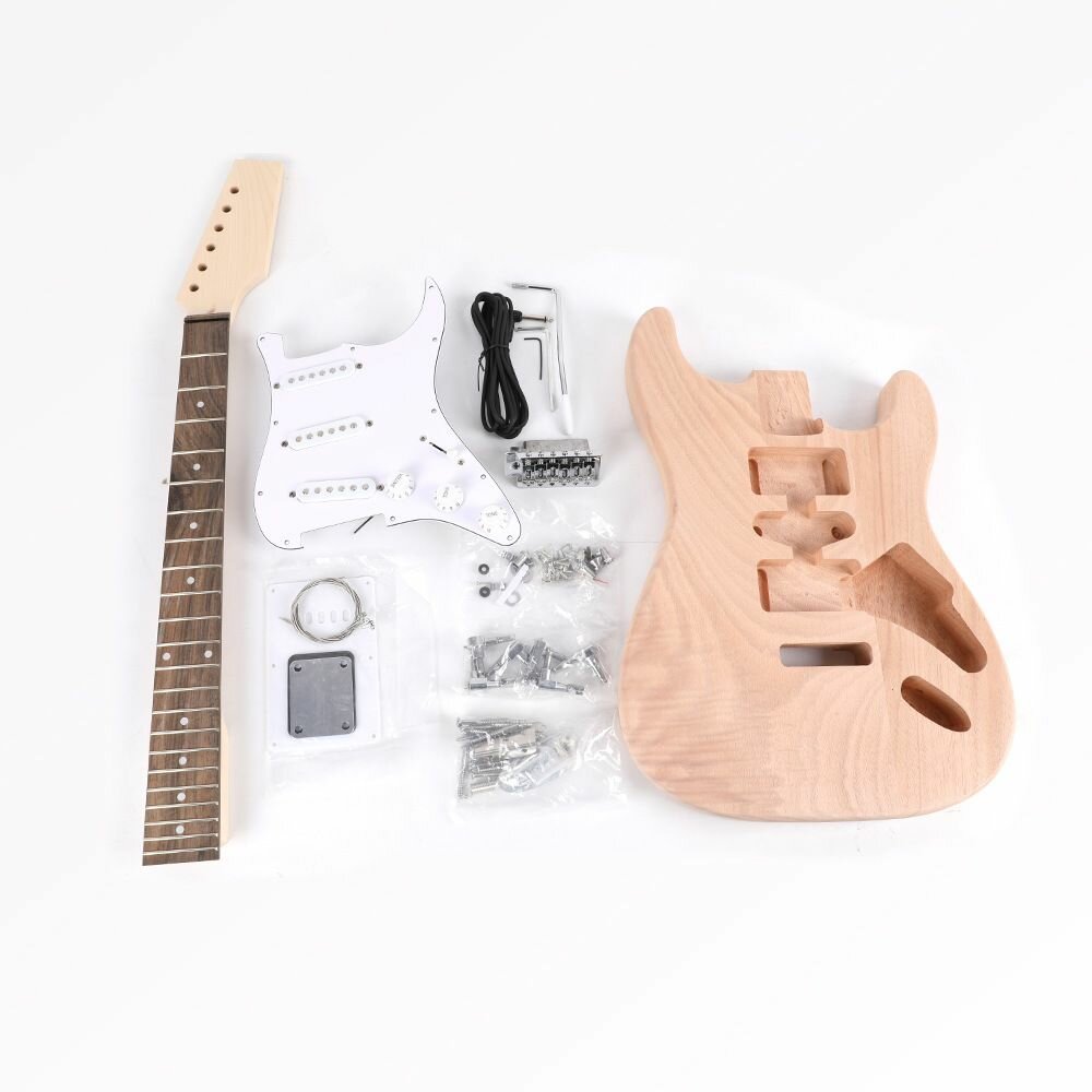 Набор для электрогитары DIY с двойной рокерной гитарой в сборе, Набор для двойного встряхивания DIY