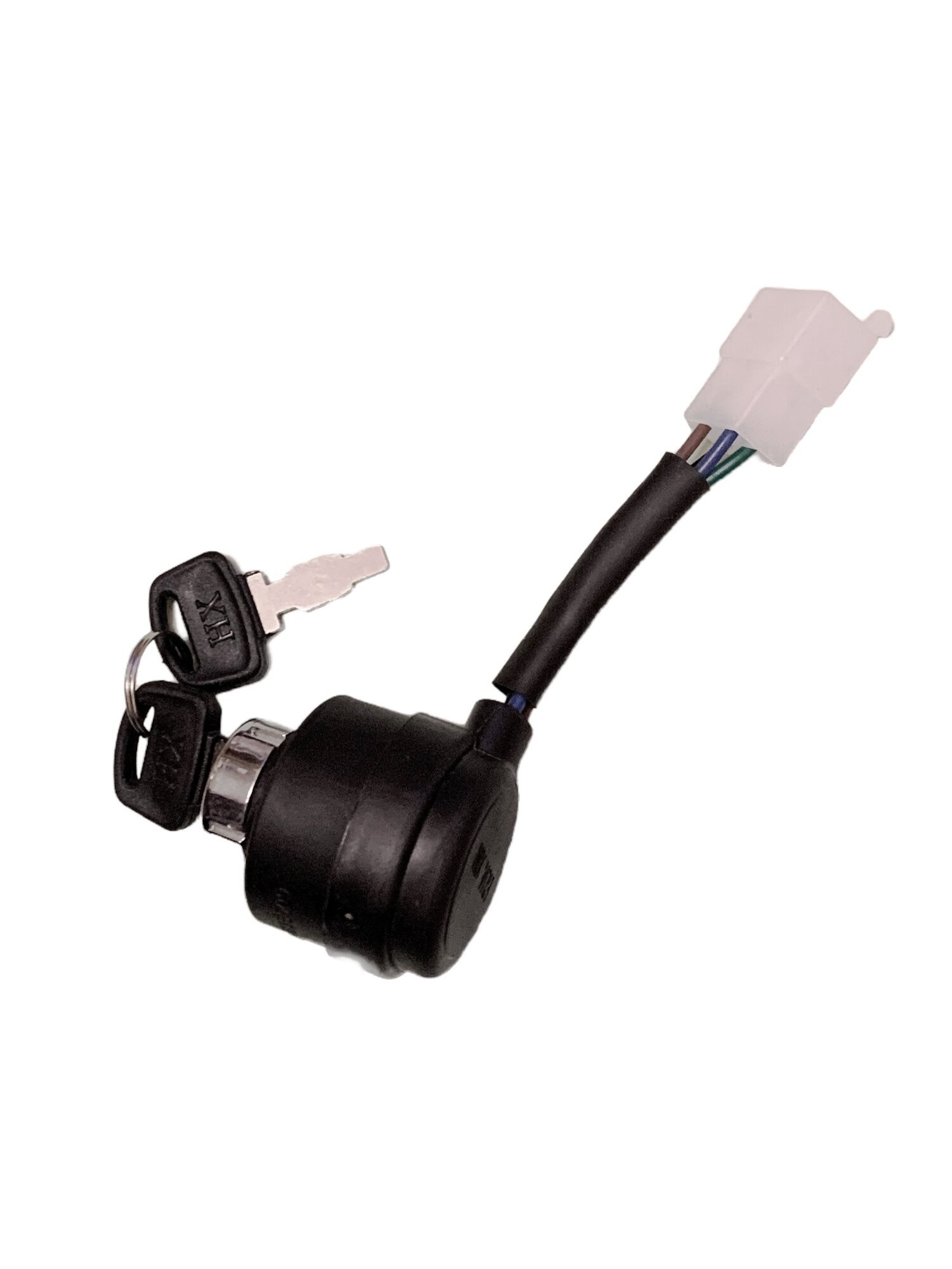 Замок зажигания AEZ для дизельных, газовых, бензогенераторов . 4 контакта,