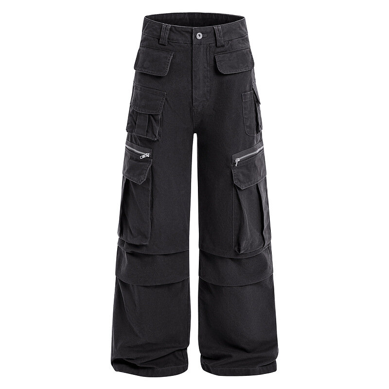 MON Мужские Брюки Зима Толстые Флис Теплые Хлопковые Прочные Вельвет Деним, Размер_XL