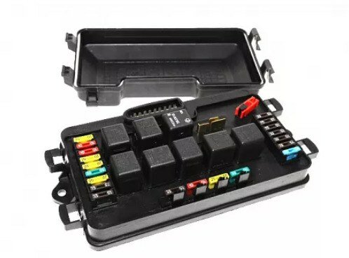 Блок предохранителей для ВАЗ 21083, 2114-15, н/о, артикул 2114/2115-3722010, обеспечивает защиту электросистемы