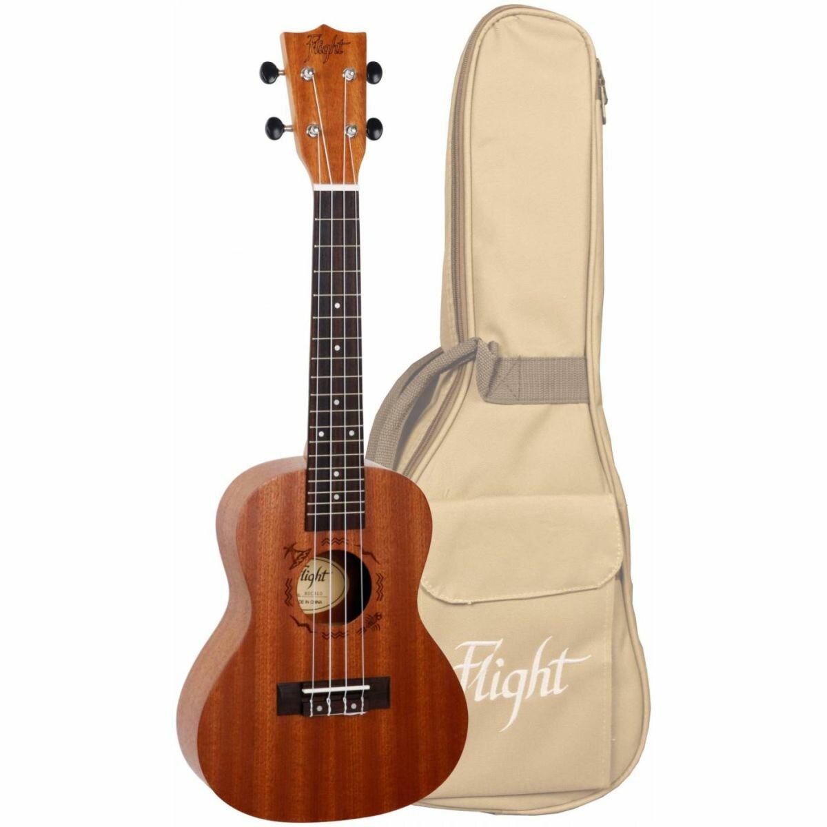 FLIGHT NUC 310 Укулеле концерт + Чехол