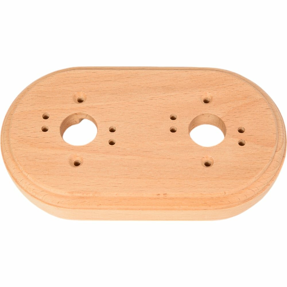 Двухместная накладка под розетку Мезонинъ Ретро