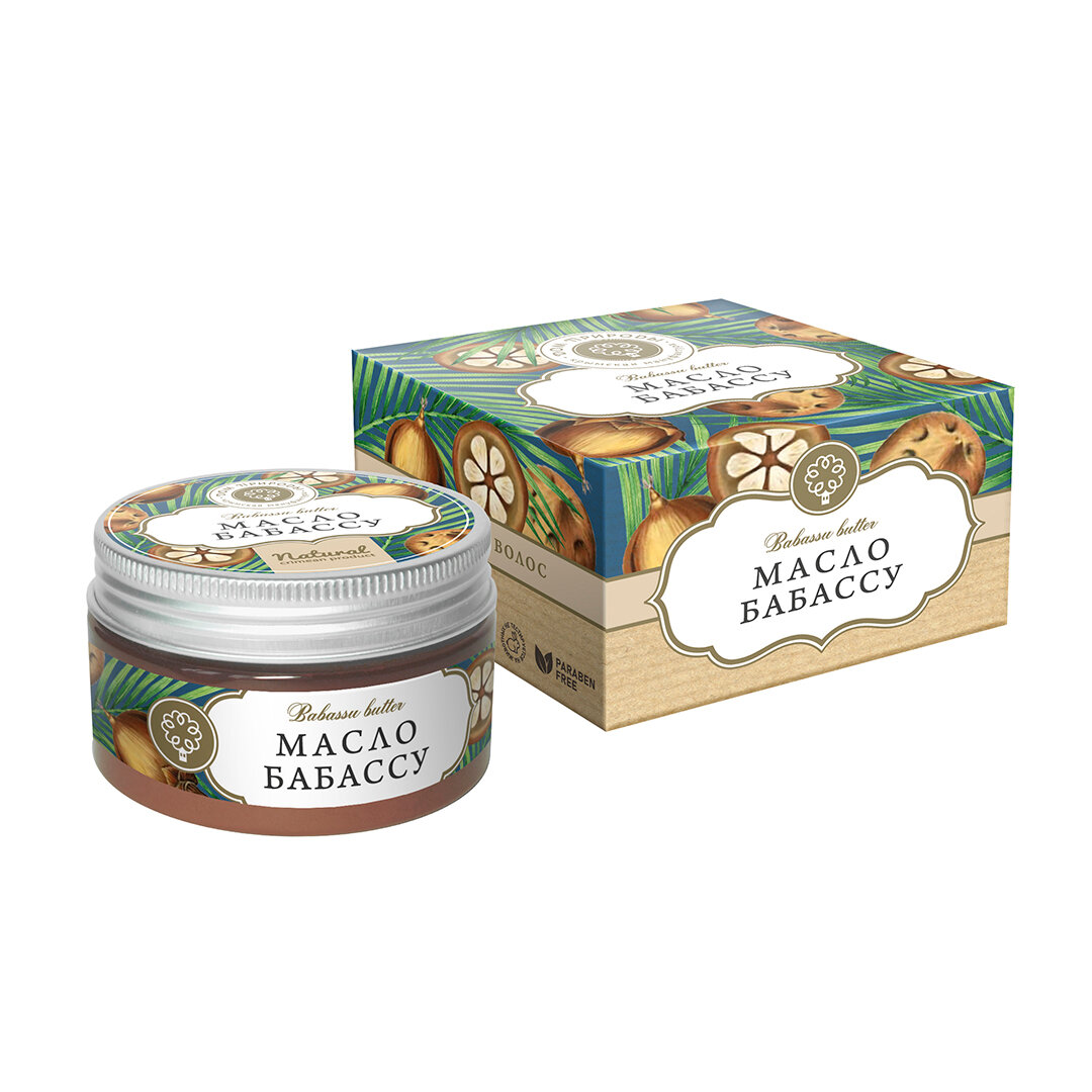 Натуральное масло бабассу, 100г
