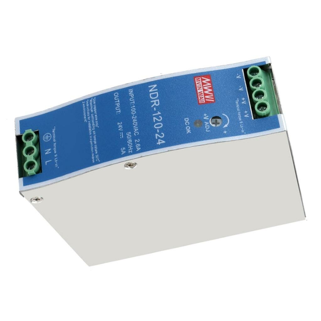 Источник питания 120 Вт, 12/24 В, на DIN-рейку, 24V