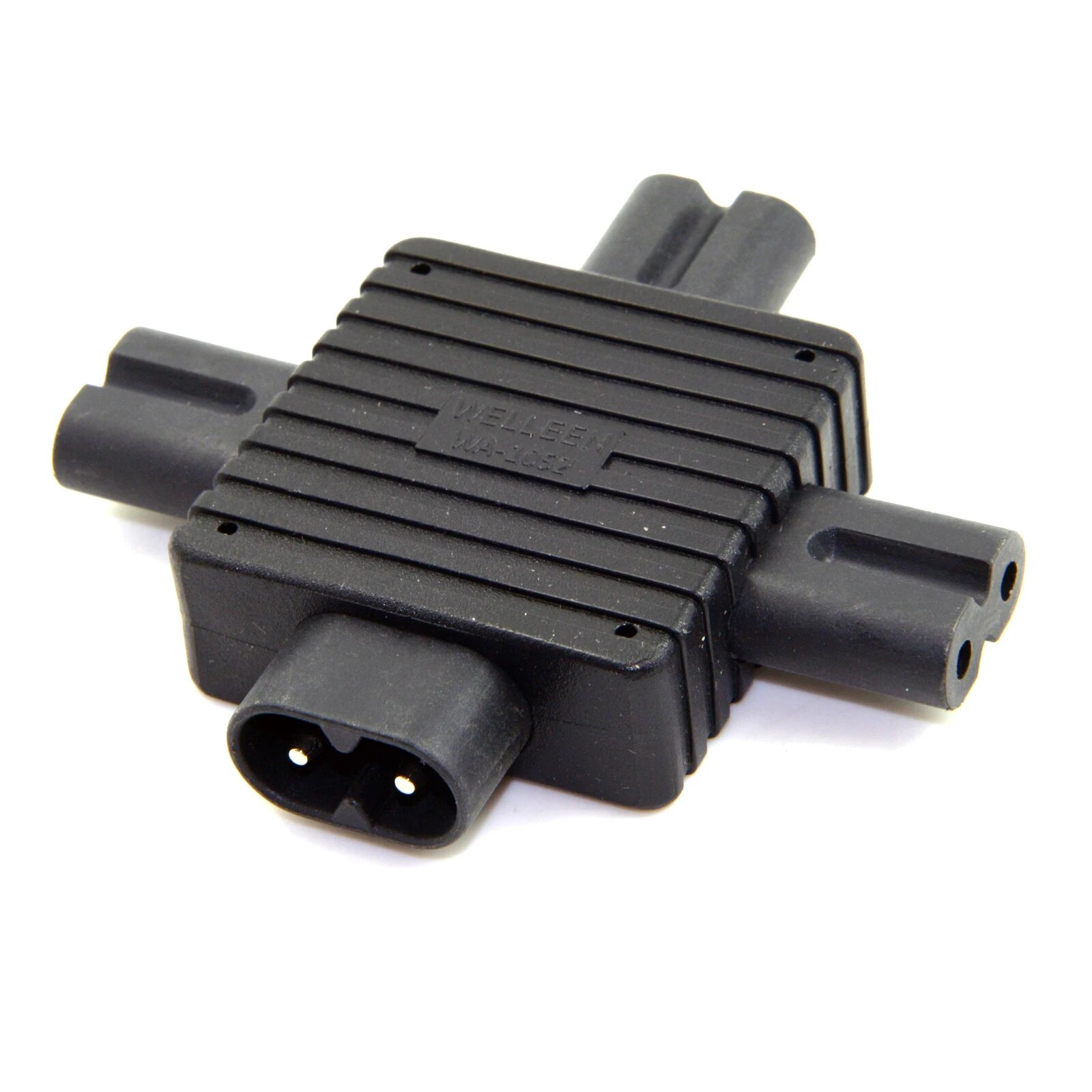 UXG Удлинитель кабеля питания IEC 320 C7 на C8 черный 1 X 3