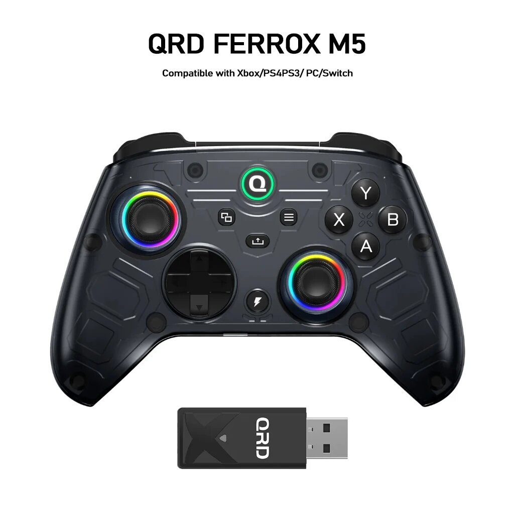 Новый контроллер QRD FERROX M5 для Xbox PC, геймпад для игровой консоли SWITCH